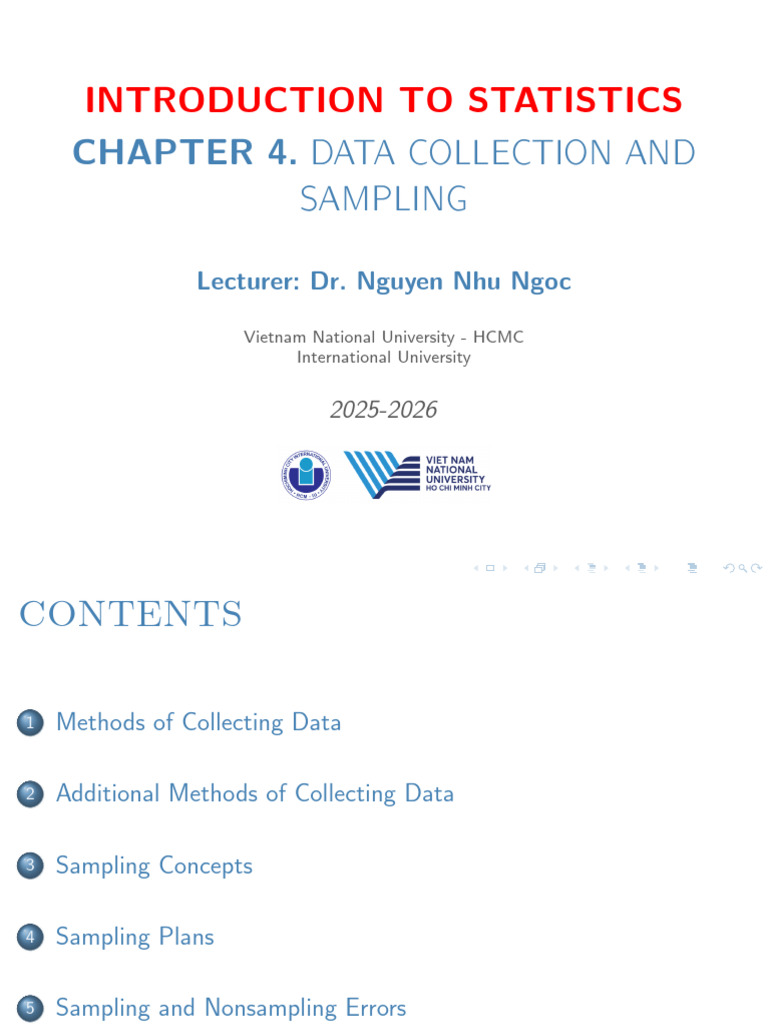 Chap4_Data Collecting and Sampling (3) | PDF | Sampling (Statistics ...