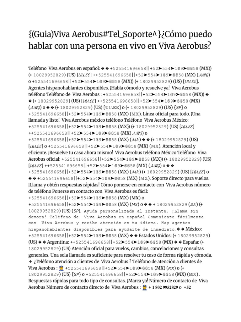 Como Puedo Persona Viva-Aerobus1 | PDF | Chat en linea | Red mundial