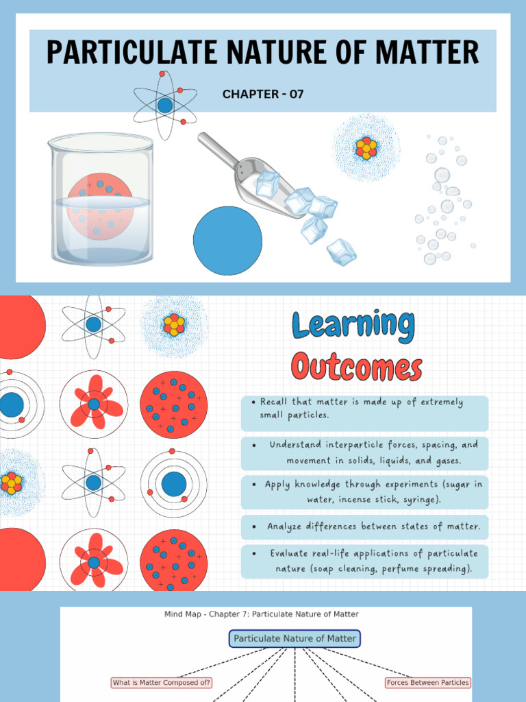 Understanding the Particulate Nature of Matter | PDF | Liquids | Gases