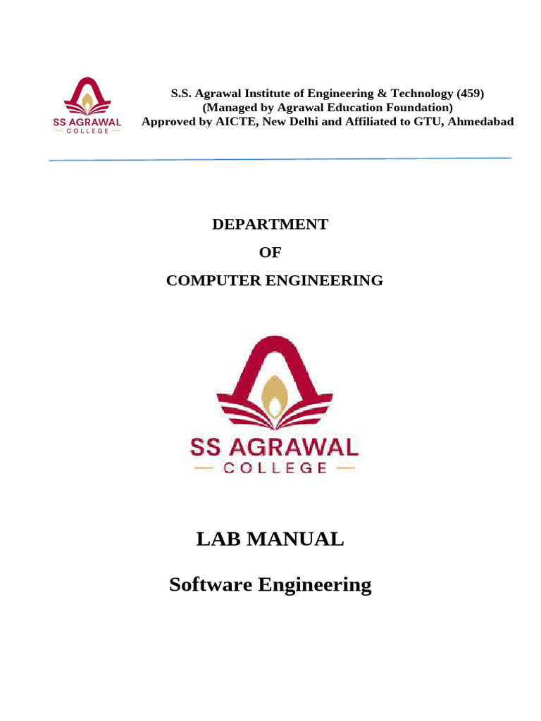 Se Lab Manual | PDF | Software | Software Development
