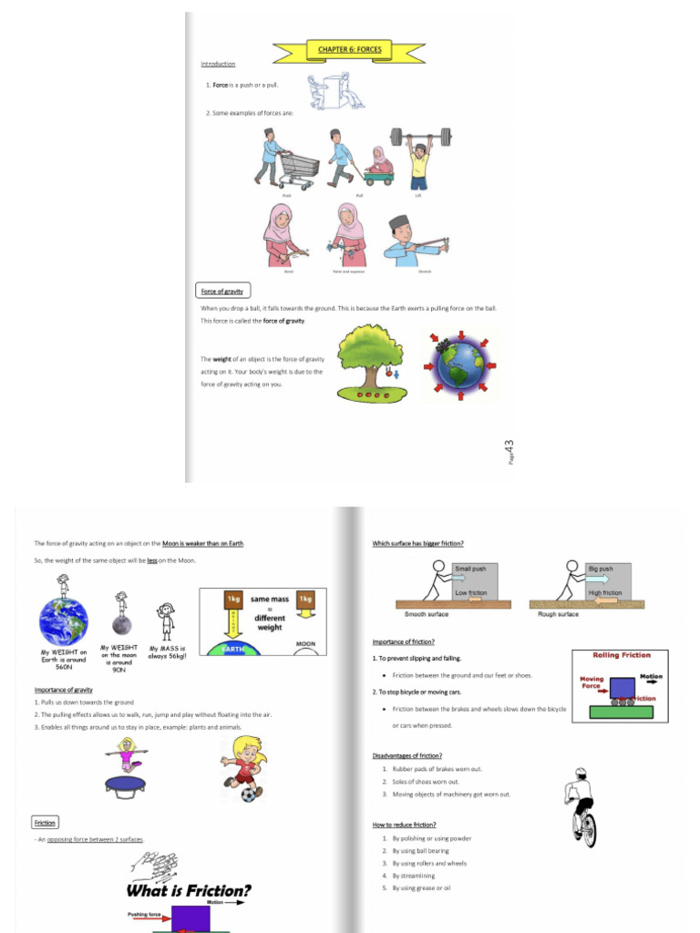 Chapter 6 - Forces | PDF