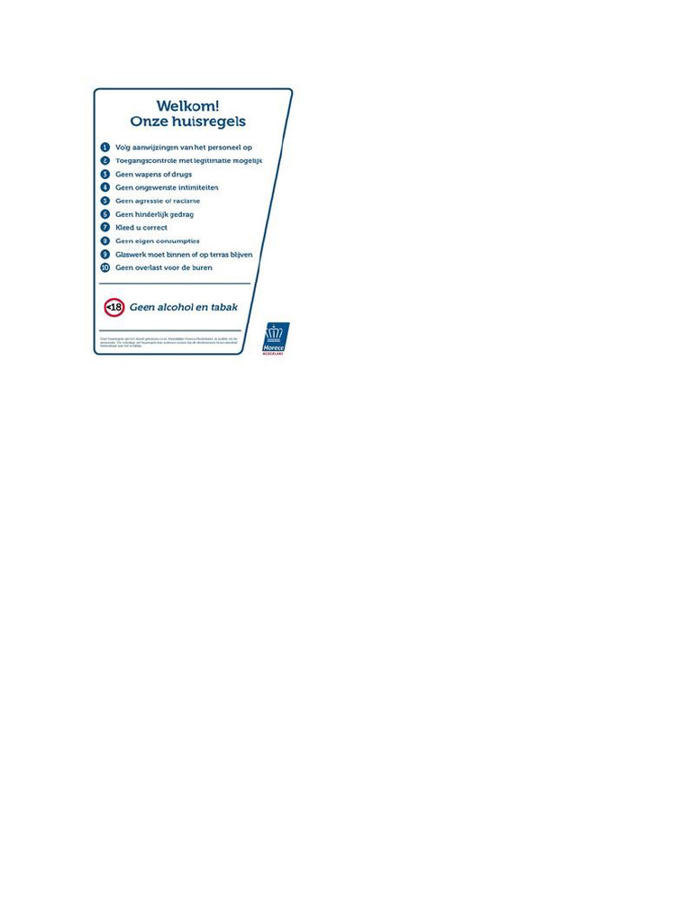 Huisregels | PDF