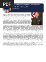 Lieutenant General David J. Francis Bio | PDF | United States Army ...