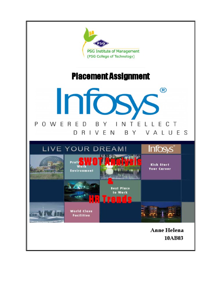 SWOT Analysis and HR Trends of Infosys Technologies LTD | PDF ...