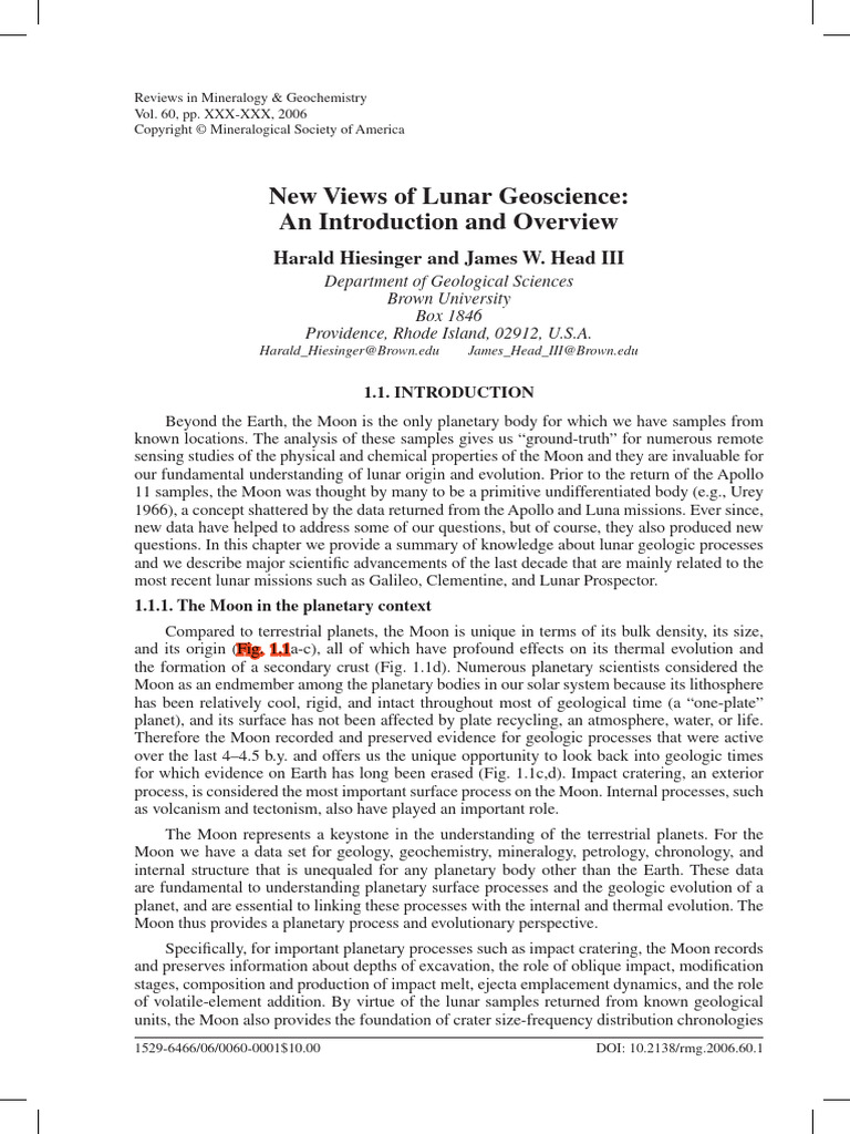 d831aa9be7a3c66a14996984b98dfc58new Views of Lunar Geoscience an ...