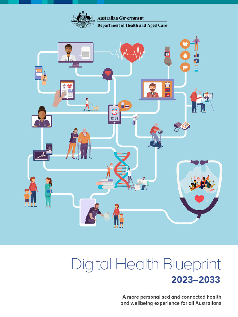 Digital Health Blueprint 2023-2033 Overview | PDF | Health Care | Copyright