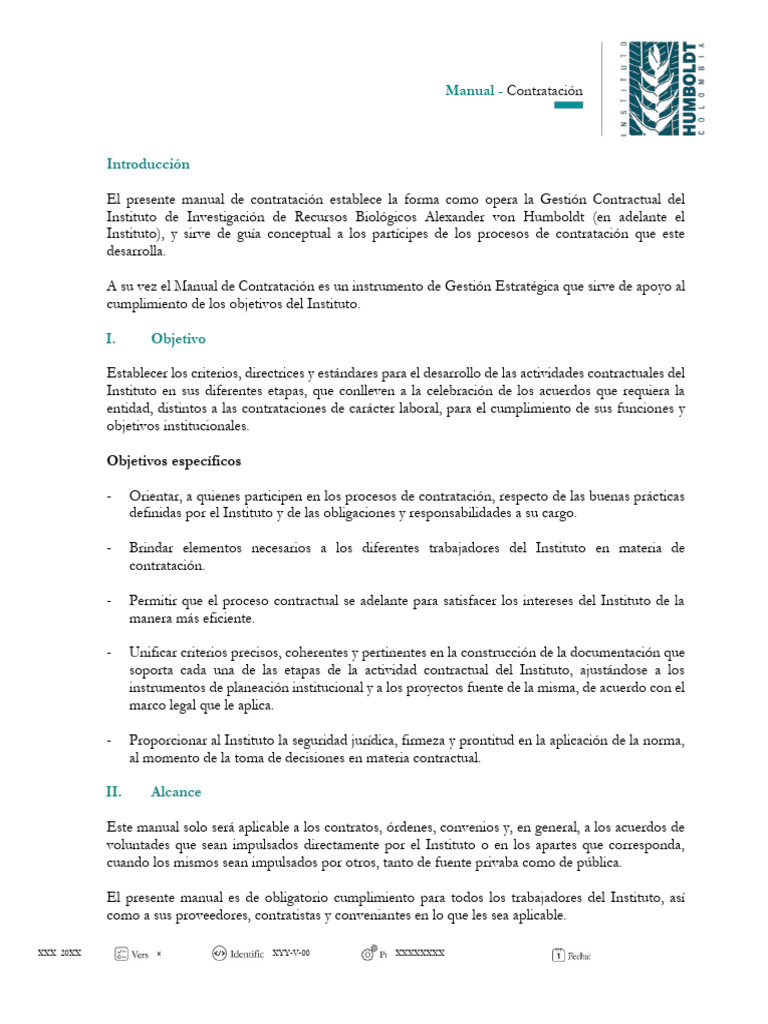 658512a47cec5829d027334c_AGC-ML-01 Manual de Contratacion | PDF | Seguro | Presupuesto