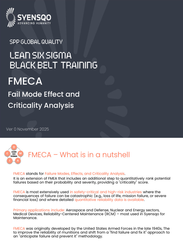 FMECA: Failure Modes Analysis Guide | PDF | Reliability Engineering ...