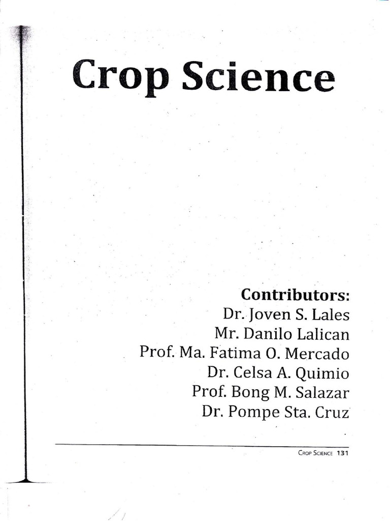 UPLB LEA Review Materials - 3 CropSci | PDF | Cellular Respiration ...
