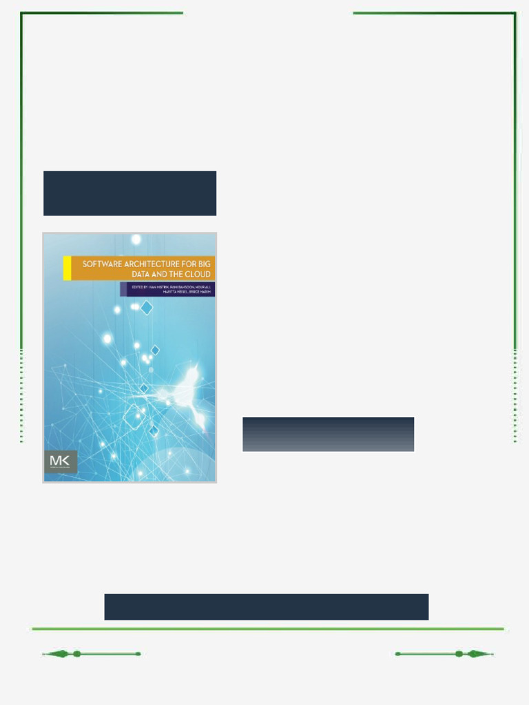 Software Architecture for Big Data and the Cloud 1st Edition Ivan Mistrik eBook quick download ...