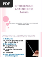 Overview of General Anaesthesia Types | PDF | Anesthesia | Pharmacology