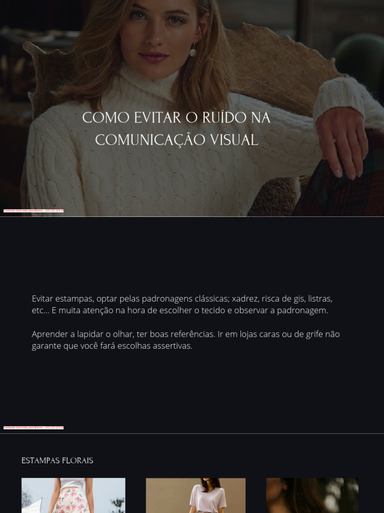 Como Evita r Rud on a Comunica o Visual | PDF | Sapato | Moda