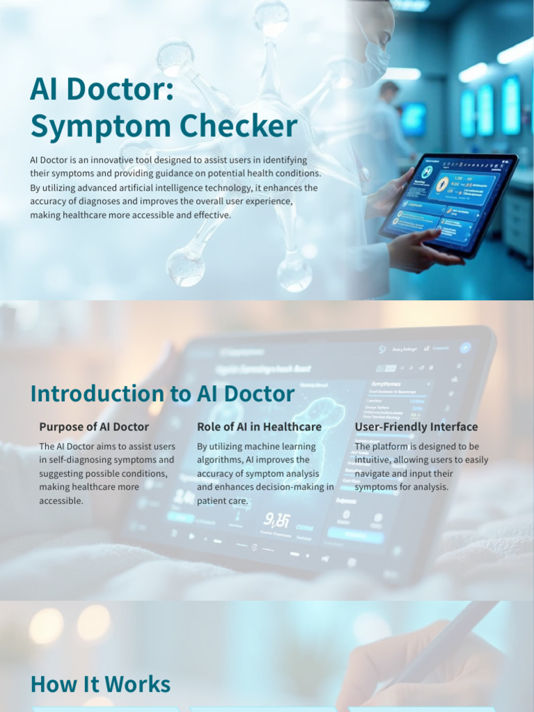 AI Doctor: Symptom Checker Tool | PDF | Artificial Intelligence ...