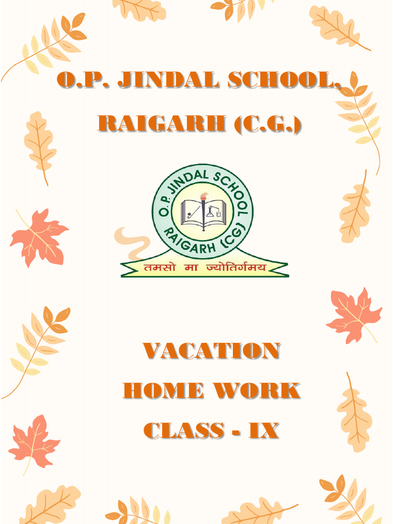 Winter Vacation Assignment- Class IX | PDF | Chemical Compounds | Area