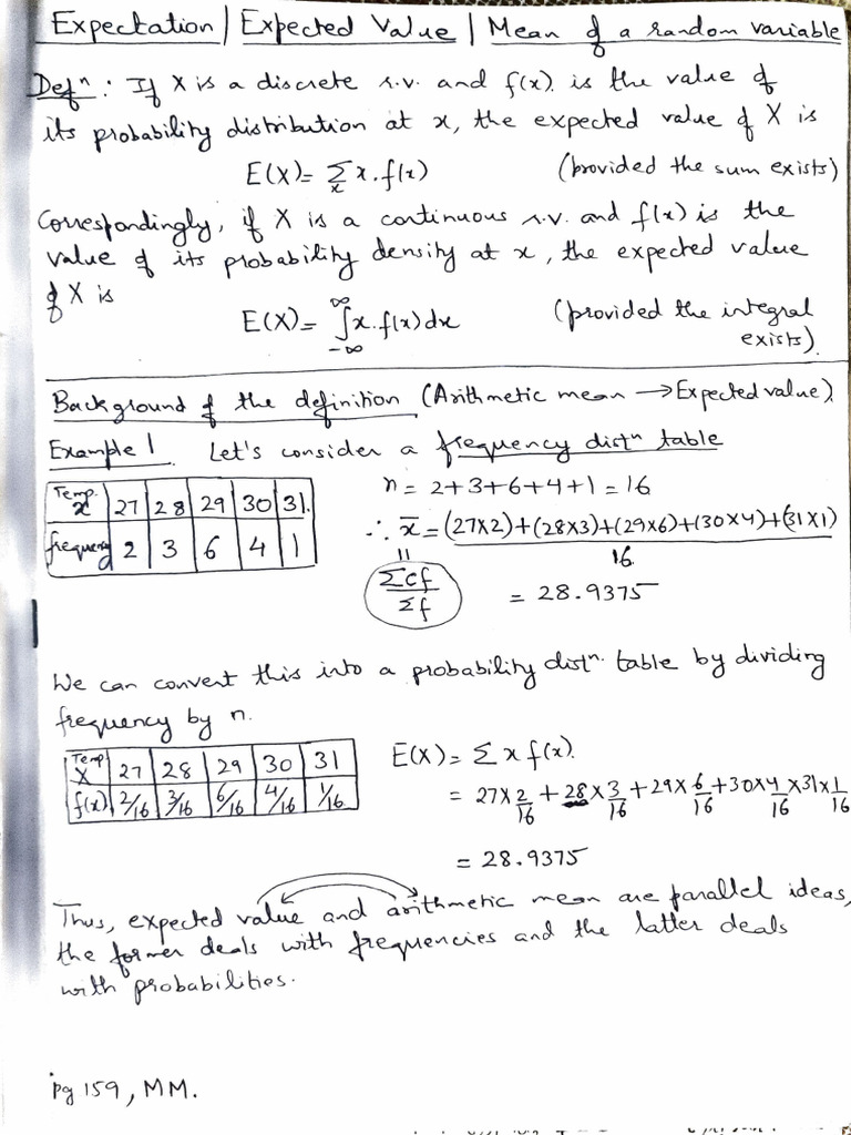 Updated- Moments & mgf | PDF | Probability Theory | Statistical Theory