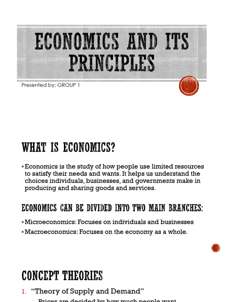 Key Economic Theories Explained | PDF