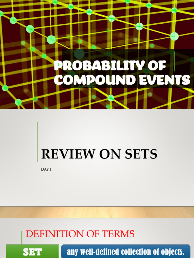Probability of Compound Events Explained | PDF | Probability ...