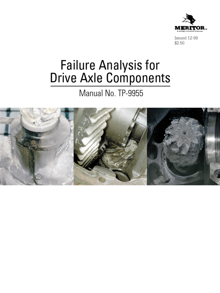 Analisis Falla Eje Trasero Tp9955 | PDF | Fatigue (Material) | Axle