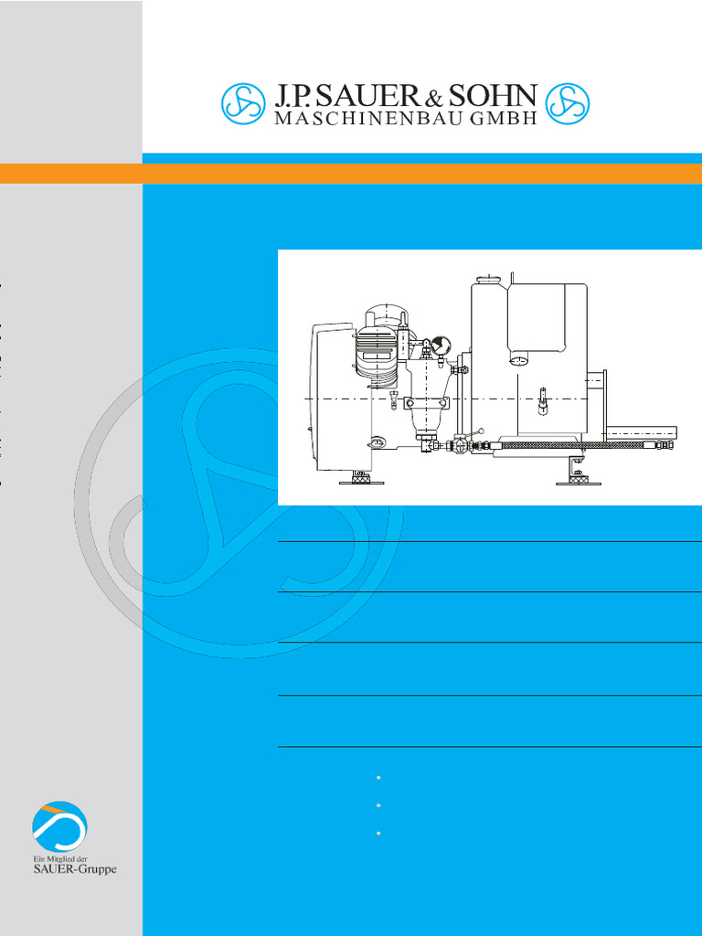 Compresor Sauer Wp15l Diesel | PDF | Refrigeración | Presión