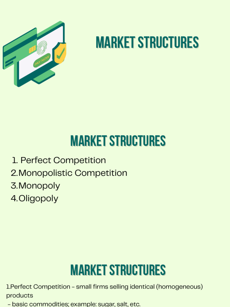 Market Structures | PDF