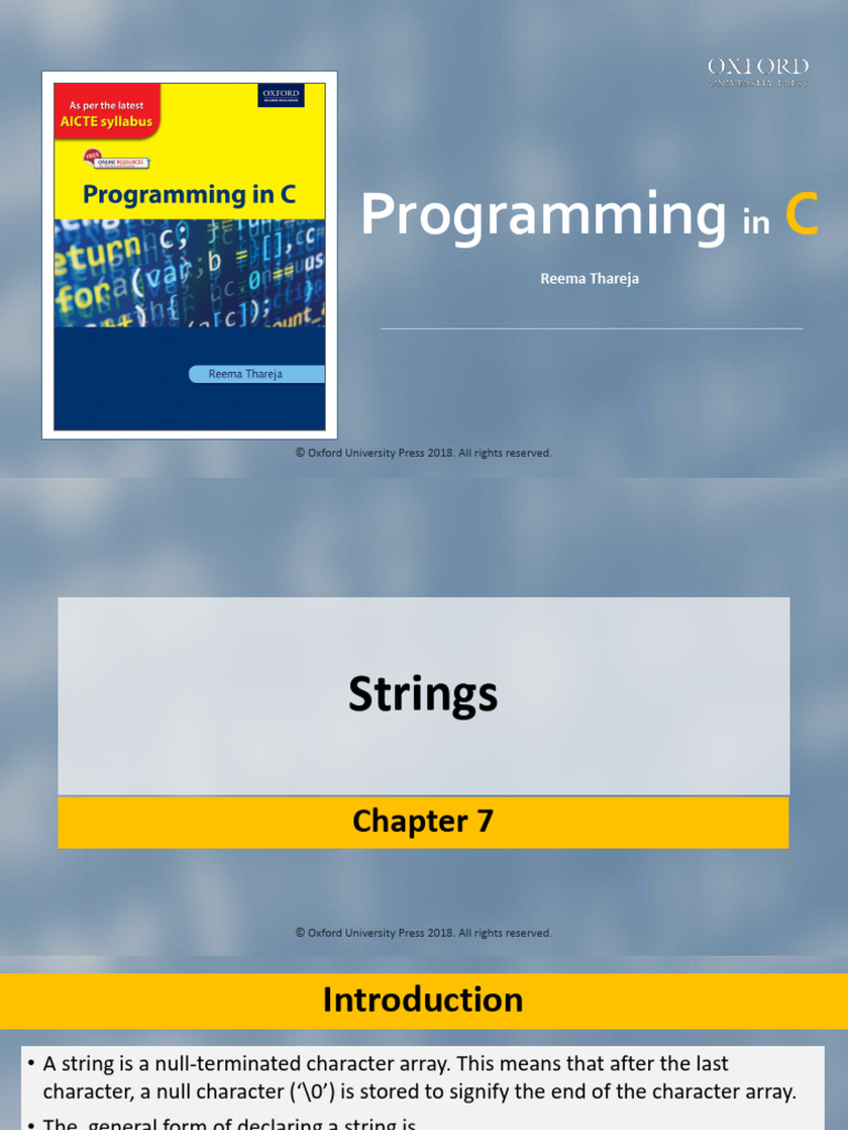 Chapter_7[1] | PDF | String (Computer Science) | Encodings