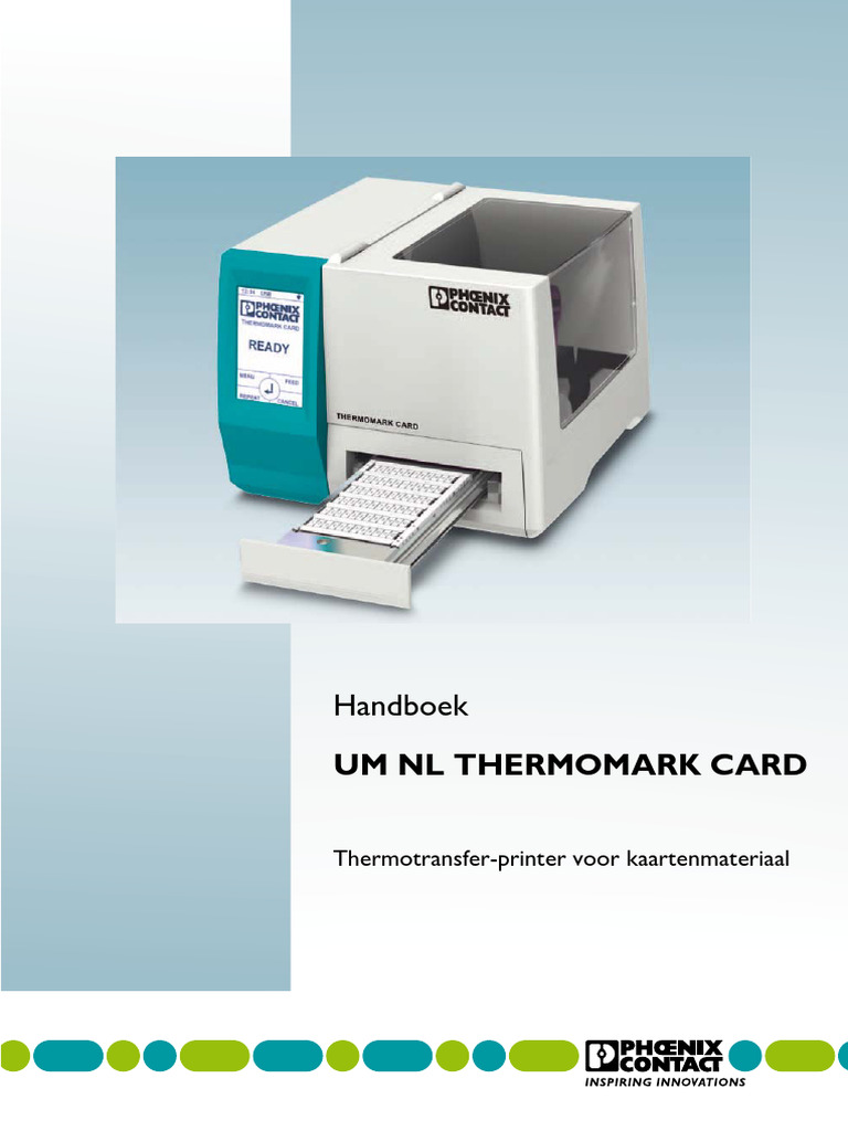 Handboek Um Nlthermomark Card 104612_nl_02 | PDF