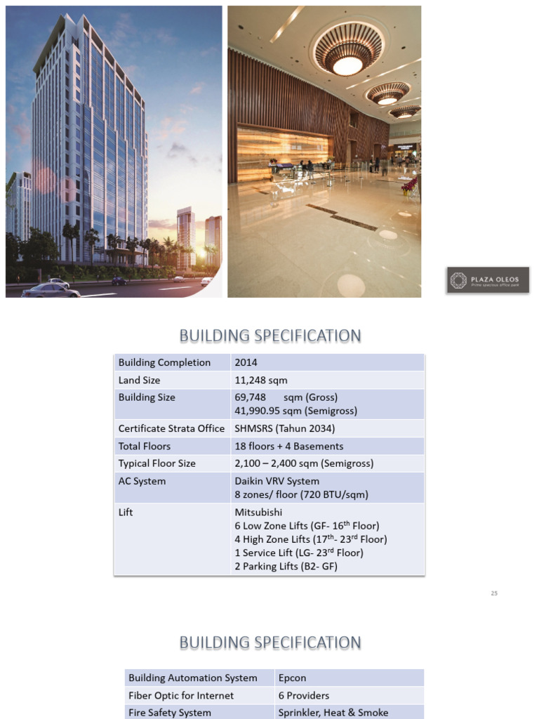 Comprehensive Building Specifications | PDF
