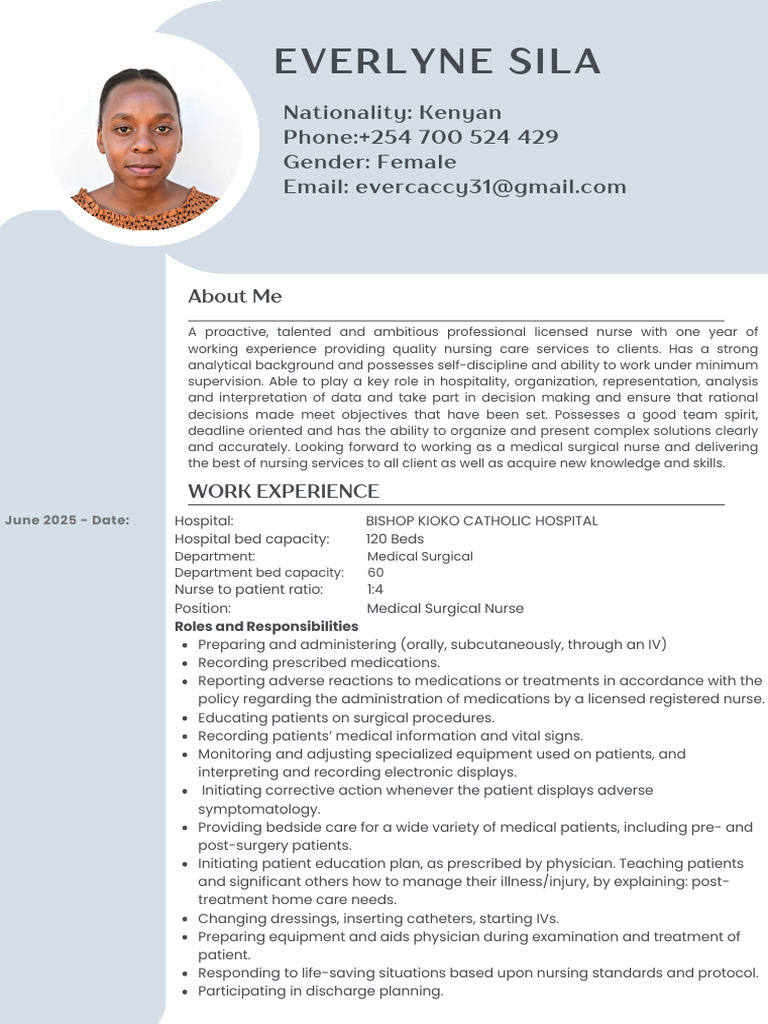 Everlyne Sila Cv (2) | PDF