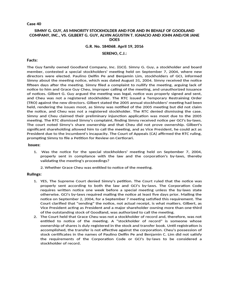 case-digest-38-43 (1) | PDF | Ratification | Justice