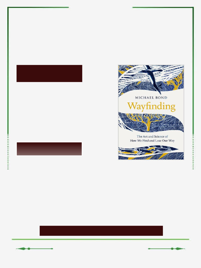 Wayfinding First Edition Michael Bond eBook premium pdf version | PDF ...