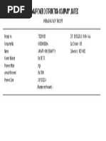 Details of Envelop Used in Peketing of Omr for Lps | PDF