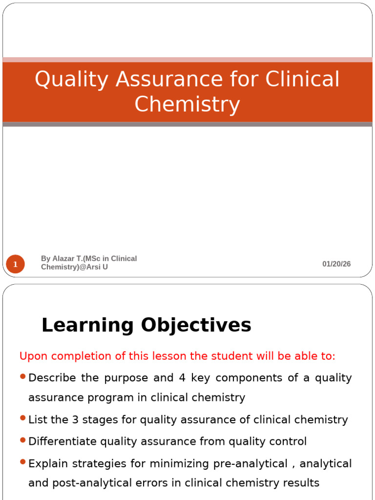 Quality Assurance Lecture | PDF | Quality Assurance | Analysis