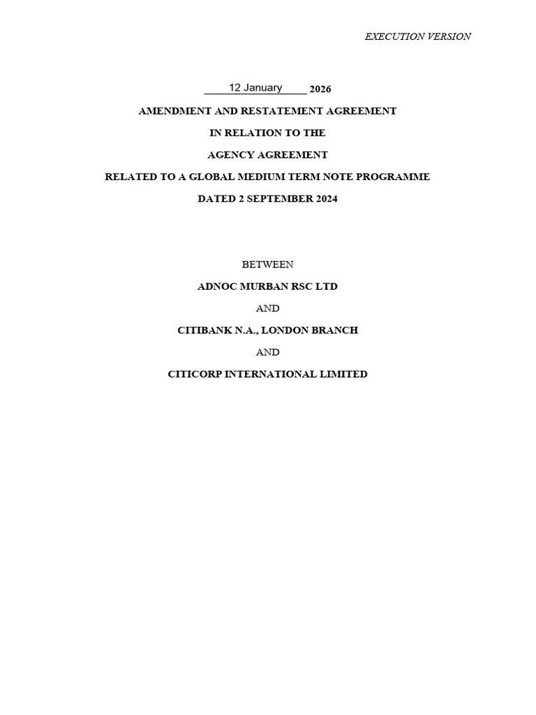 .Trashed-1771429630-Agency Agreement - 12 Jan 2026 | PDF | Payments ...