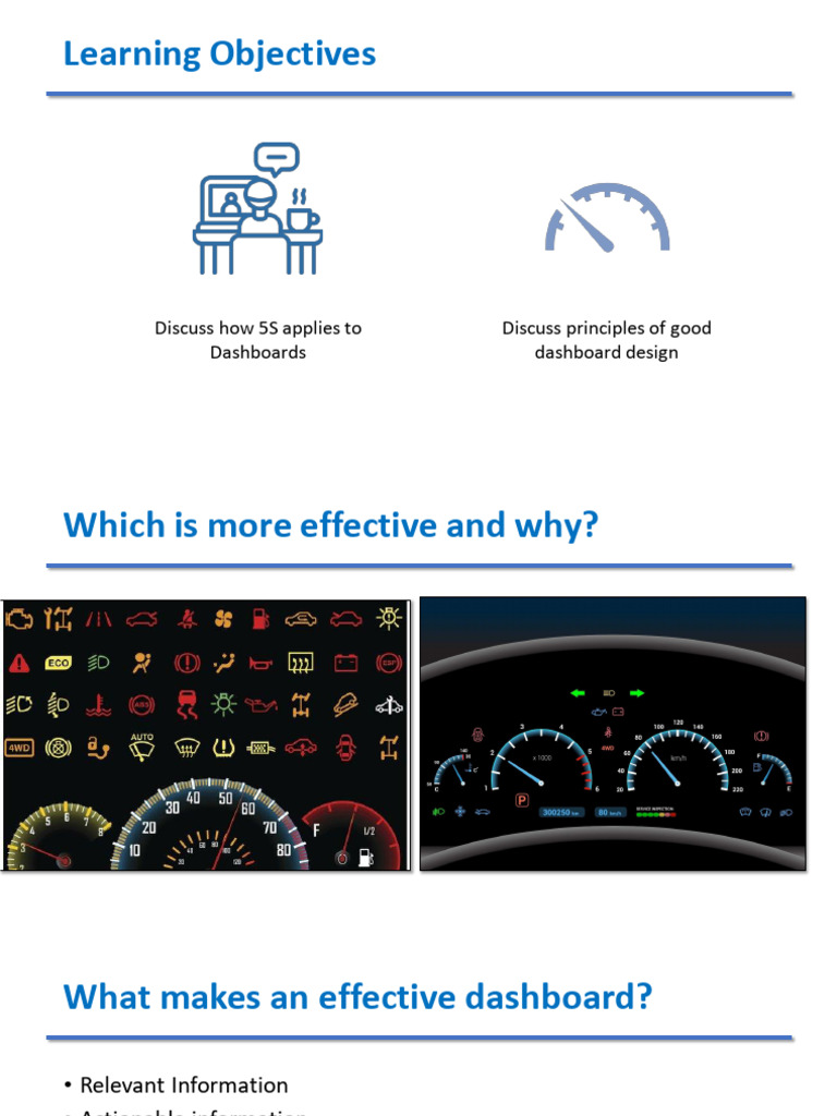 5S+-+Dashboards | PDF | Performance Indicator | Strategic Management