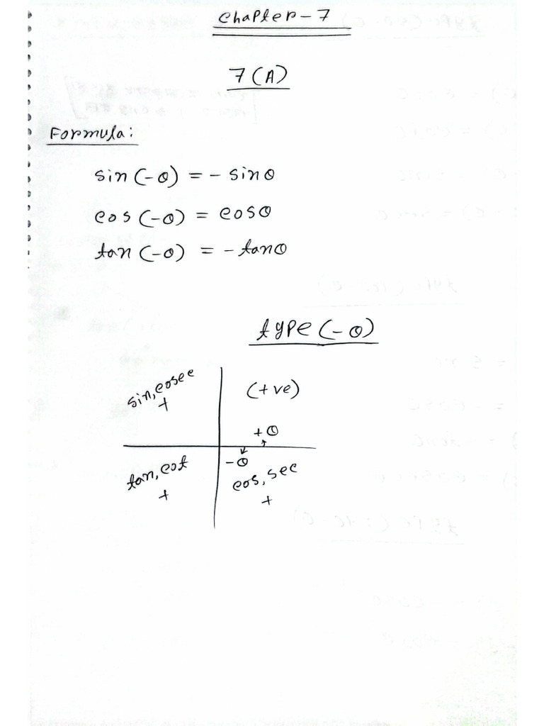 Math, Chapter 7 ( A–D) | PDF