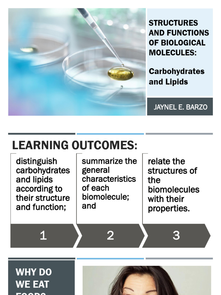 Carbohydrates-and-Lipids | PDF | Carbohydrates | Fatty Acid