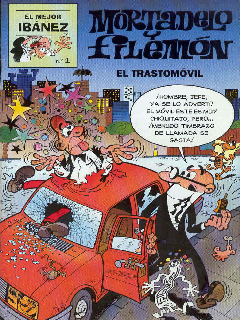 Mortadelo y Filemón: El Trastomovil | PDF
