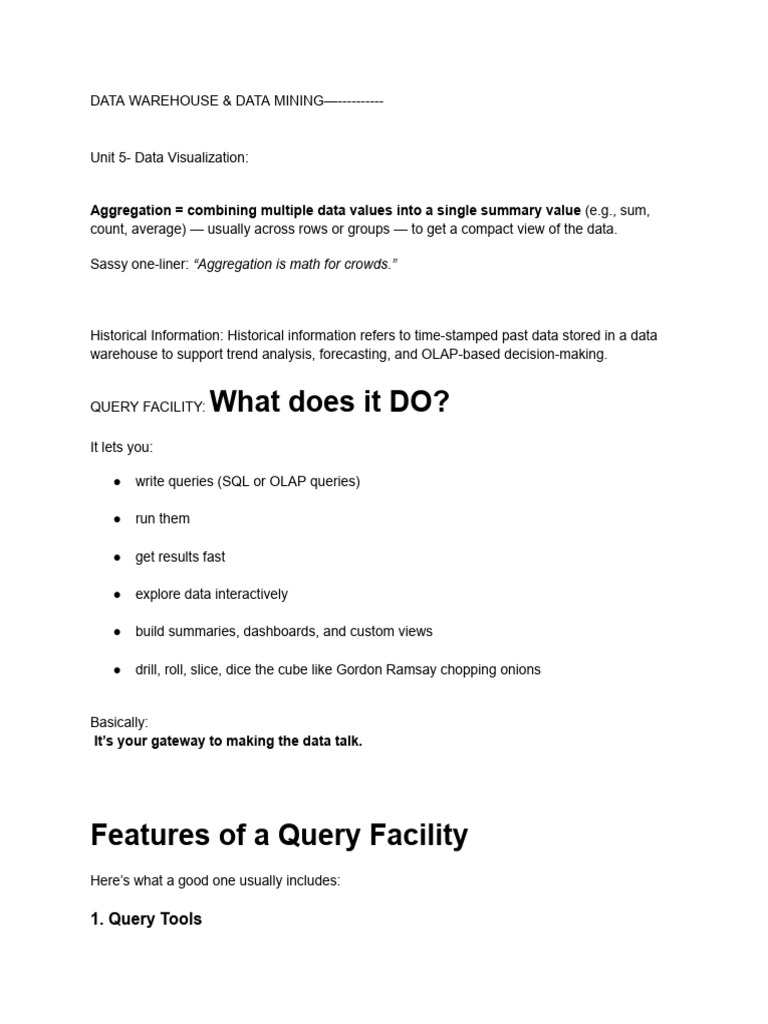 Data Warehouse & Data Mining— | PDF | Statistics | Data Analysis