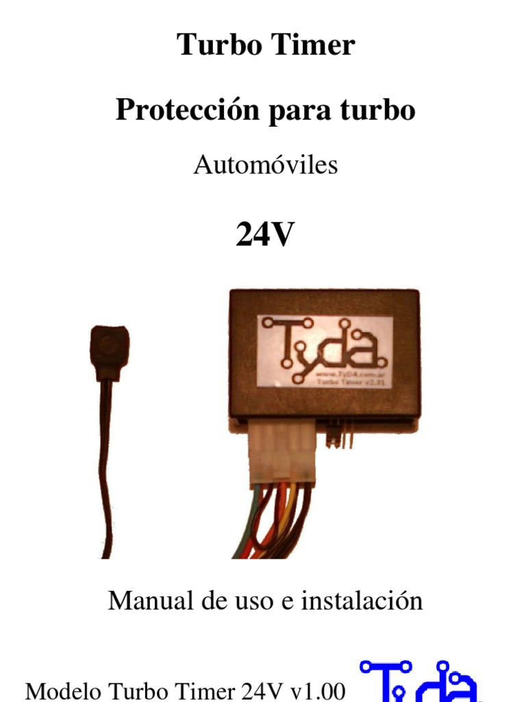 Instalación del Turbo Timer 24V | PDF | Turbocompresor | Science