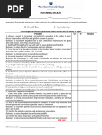 DVT Physical Assessment Guidelines | PDF | Edema | Vein