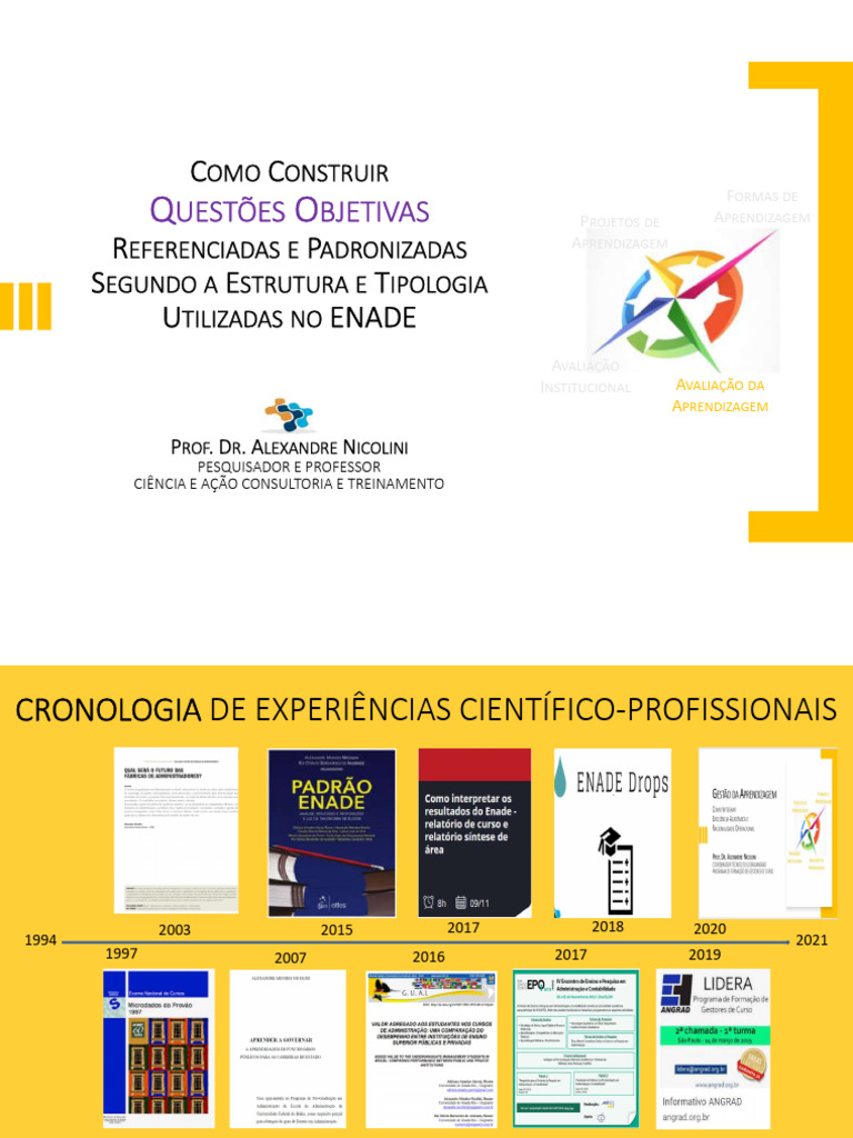 Material Instrucional da oficina de Professores e Tutores sobre ...