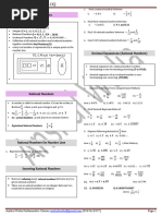 Class 9 Maths Chapter 1 Worksheet | PDF | Numbers | Rational Number