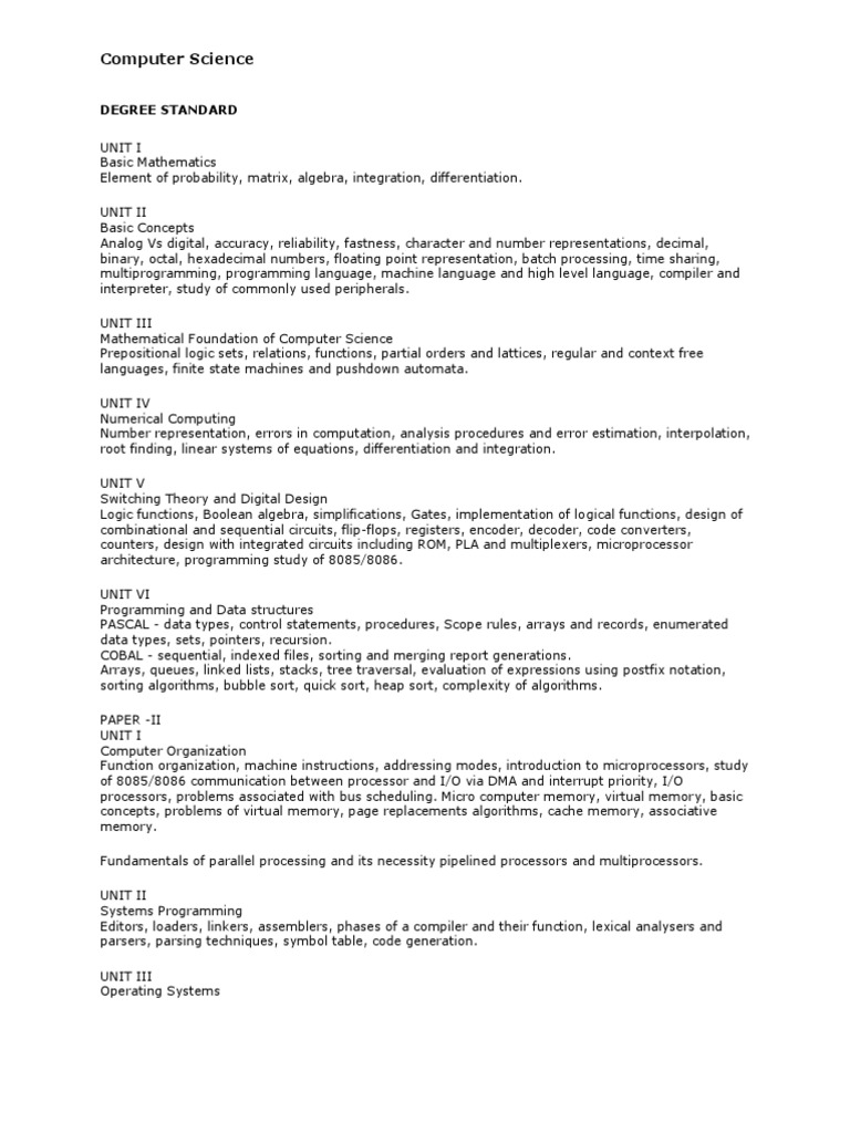 Dgcomputerscience 2paper | Download Free PDF | Subroutine | Computer Network