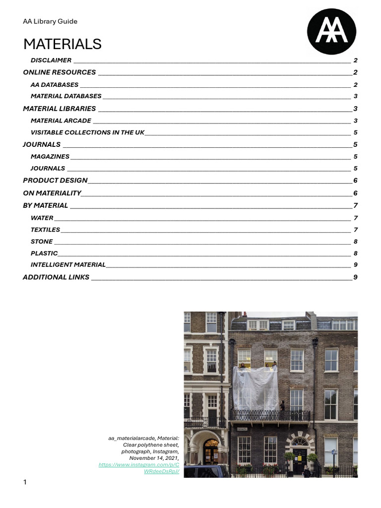 Libraryguide Materials Sep2024 | PDF | Libraries | Databases