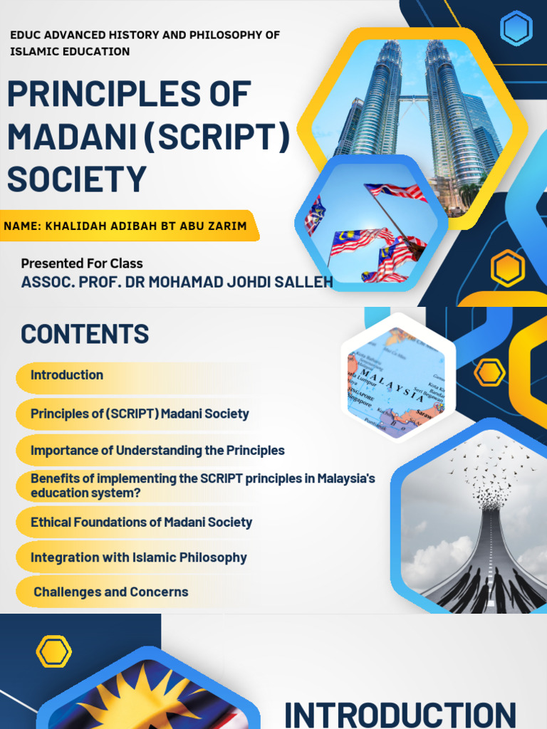 Principles of Madani (Script) Society | PDF | Crime & Violence | Justice