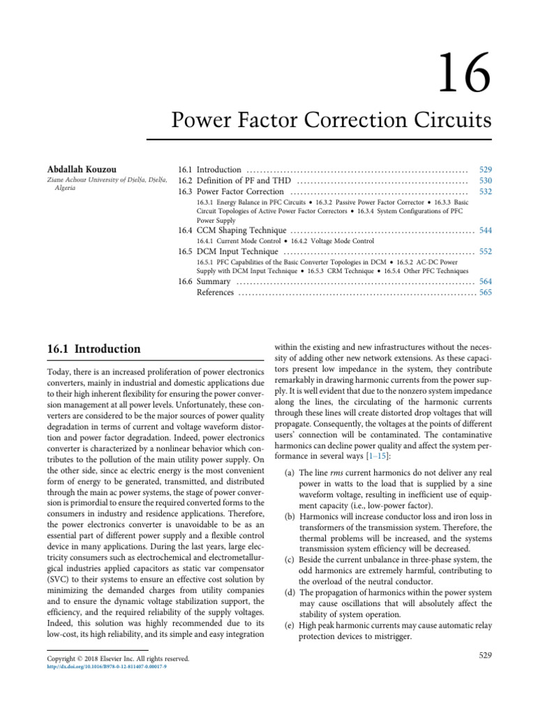 Power Factor Correction | PDF | Electronic Filter | Ac Power