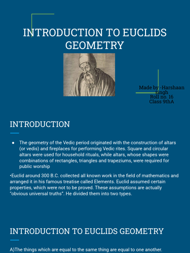 Euclid's Geomtry 2 | PDF