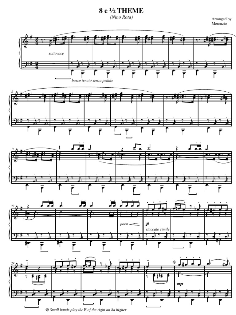 8 e ½ Theme (Nino Rota)
