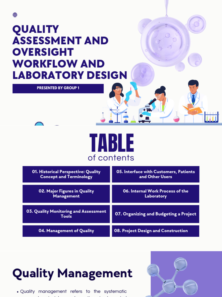 Purple and White Professional Science Project Presentation 1 | PDF ...