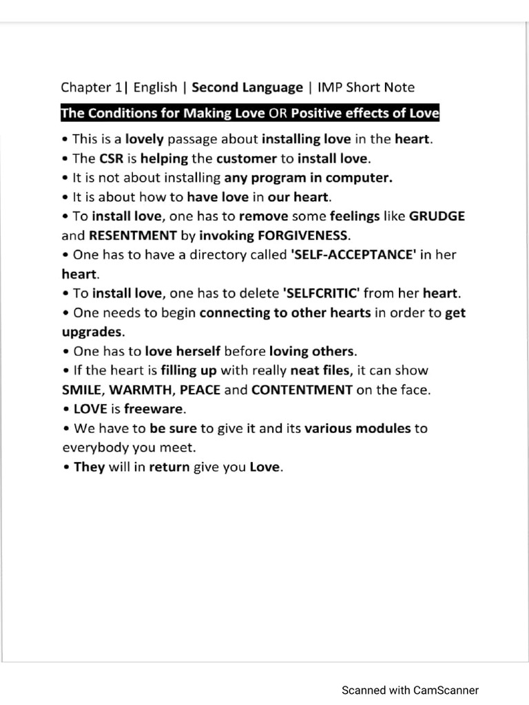 Short Notes | PDF